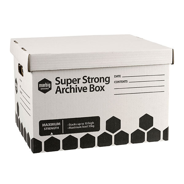 MARBIG® ARCHIVE BOX SUPER STRONG box of 12 - That Office Place Mackay