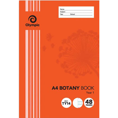 OLYMPIC A4 BOTANY EXERCISE BOOK YEAR 2 48PG - That Office Place Mackay